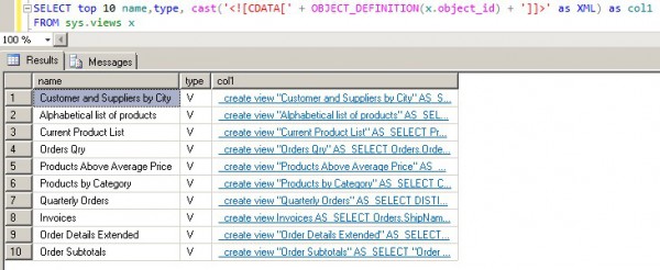 How to show more than 8000 chars in SSMS output - BinaryWorld Blog